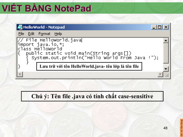 Bài giảng lập trình Java cơ bản - Java Programming | PPT
