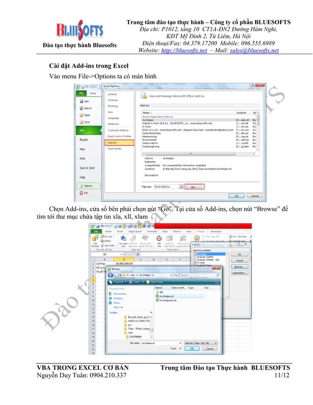 Bai 1 vba_la_gi_macro_hoc_vba_trong_excel_co_ban_nguyen_duy_tuan | PDF