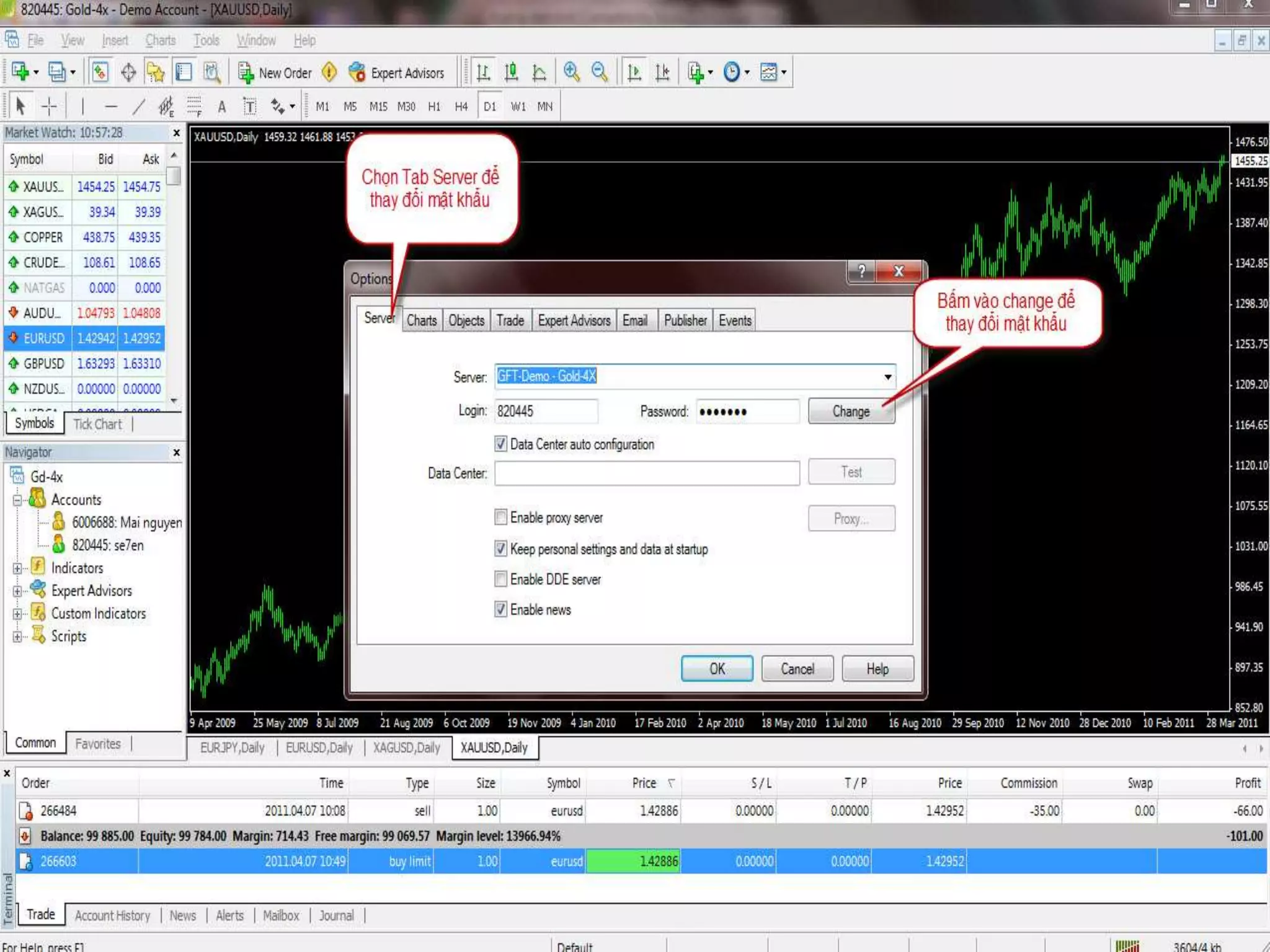 Bai 2 huong dan cai dat va su dung phan mem meta trade 4 | PPT
