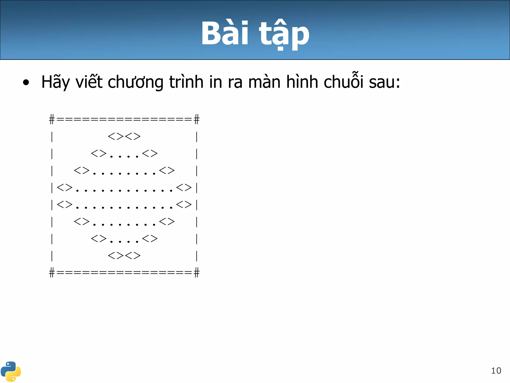 Slide Python Bai 2 pythonvietnam.info