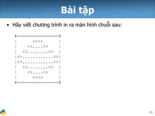 Slide Python Bai 2 pythonvietnam.info