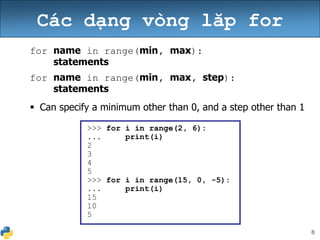 Slide Python Bai 2 pythonvietnam.info