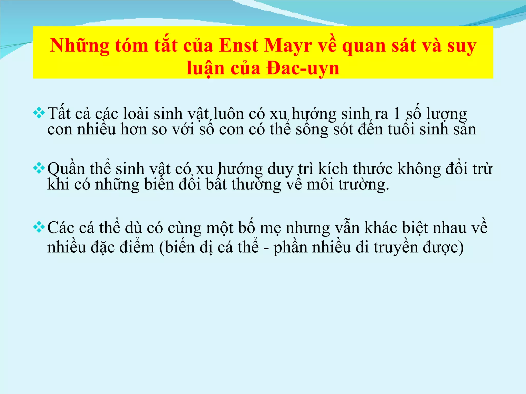 Bai 25hoc thuyet dacuyn giam tai | PPT