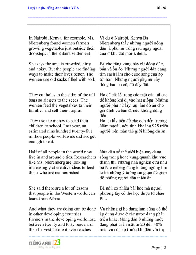 Bai26 voa-video-news-pdf | PDF