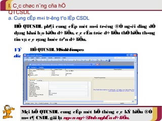 Bai 2 he quan tri co so du lieu | PPT