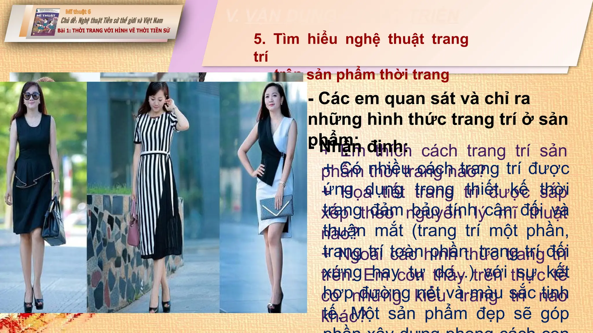 Bai 2 Thoi trang voi nhung hinh ve thoi tien su.pptx