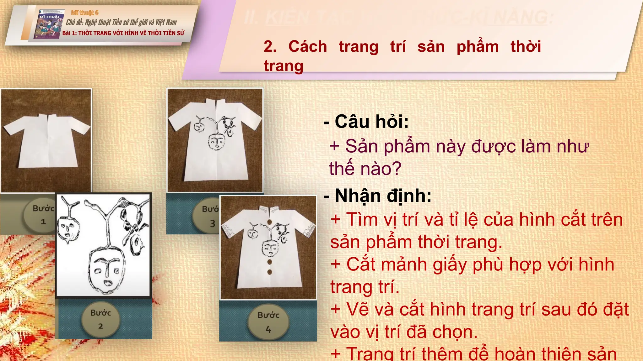 Bai 2 Thoi trang voi nhung hinh ve thoi tien su.pptx