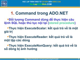 Bài 3 : Truy vấn và cập nhật CSDL bằng | PDF