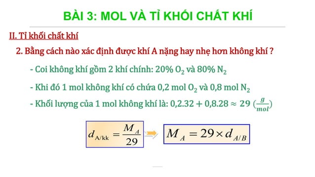 BAI 3. MOL VA TI KHOI CHAT KHI.pptx