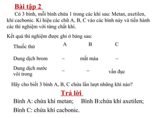 Bai 38 axetilen | PPT