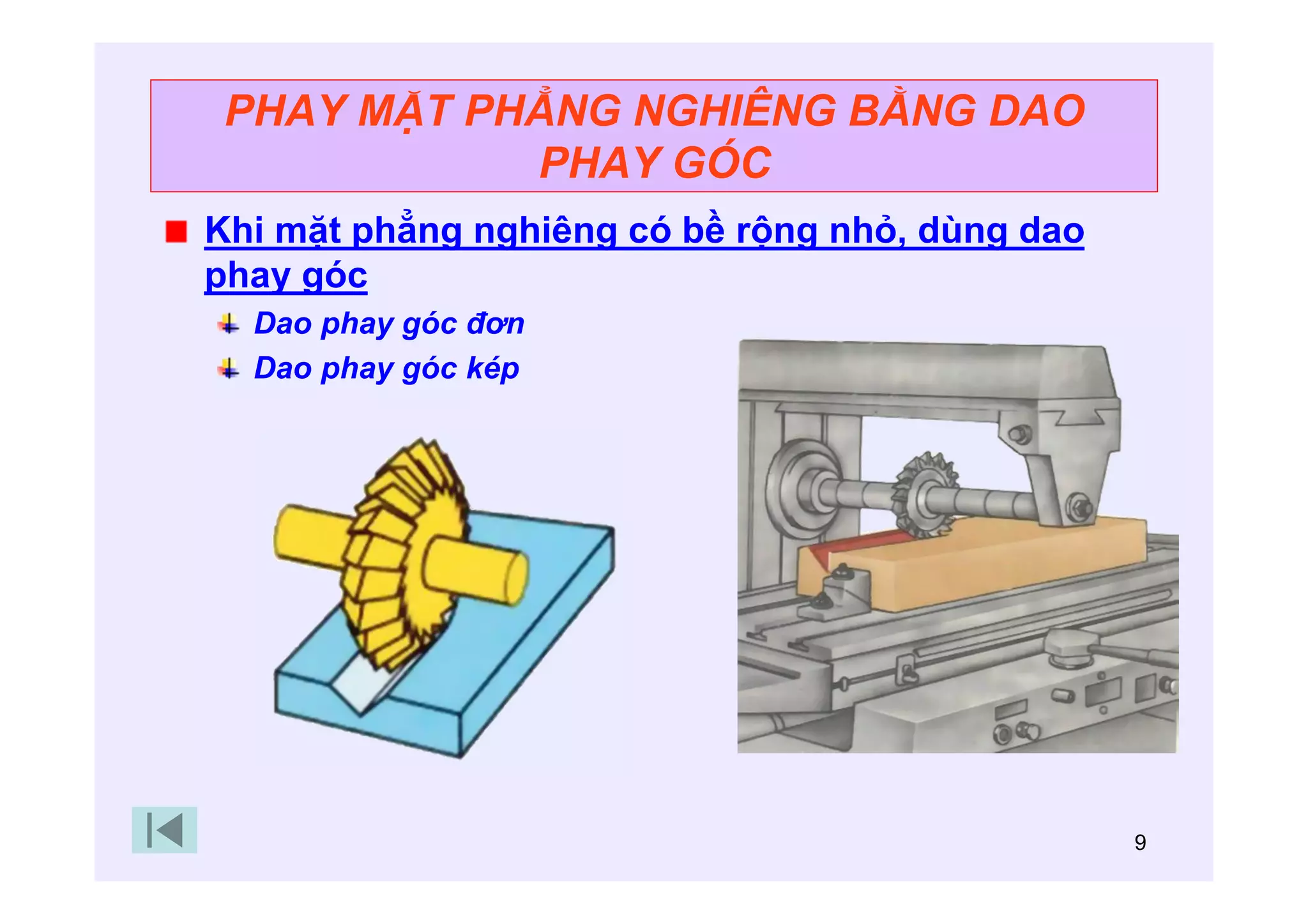 3. Phay mặt phẳng nghiêng, bài giảng công nghệ, công ty Sotech, http://sotech.vn