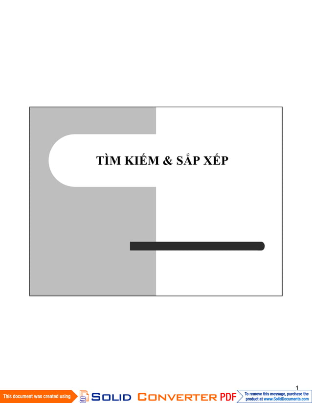 Bai3 timkiem sapxep | PDF