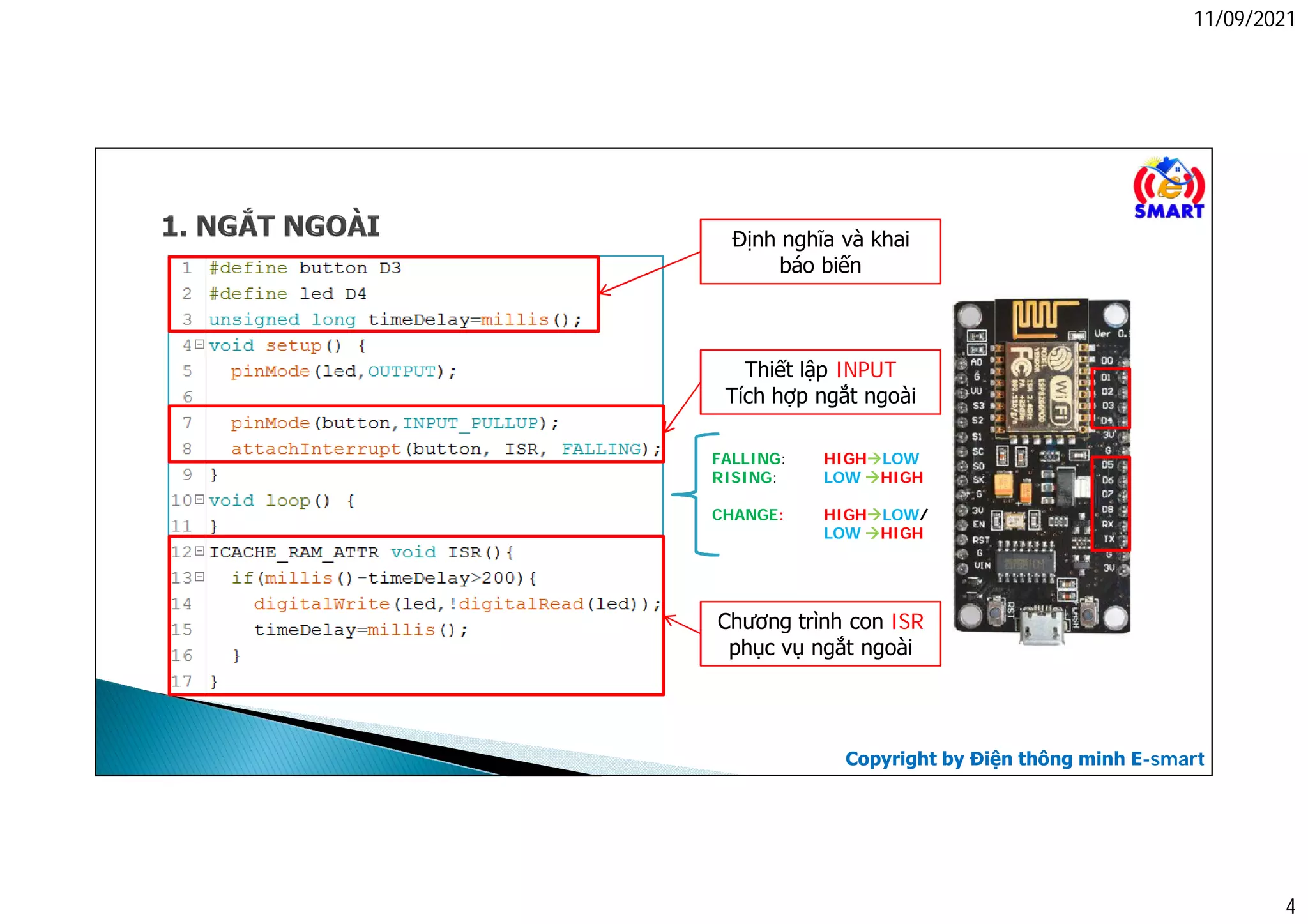 BAI 4 - CHUC NANG NGAT NGOAI - NGAT TIMER - GIAO TIEP UART TREN ESP8266.pdf