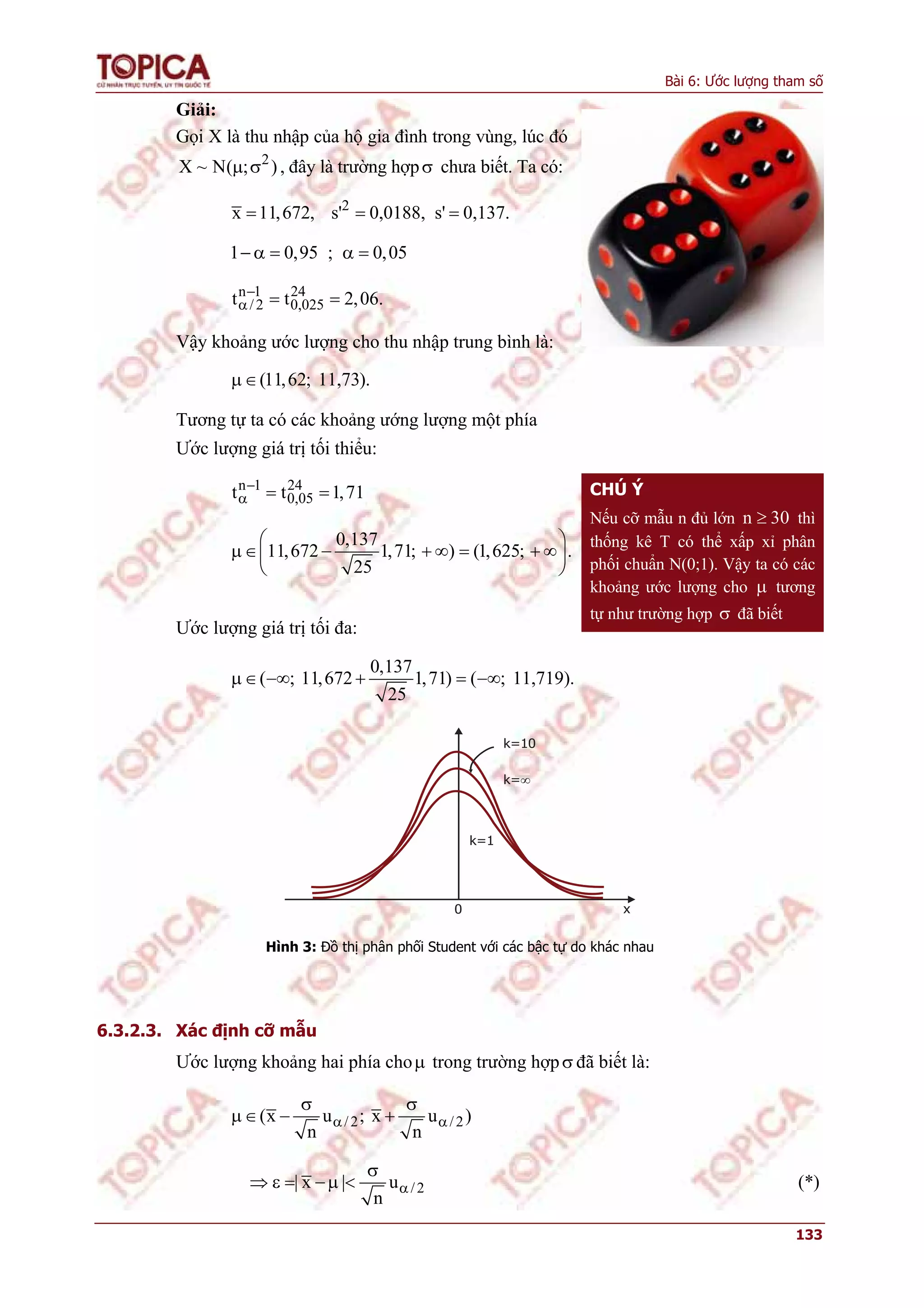 Bai 6 uoc luong tham so | PDF
