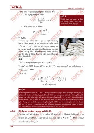 Bai 6 uoc luong tham so | PDF