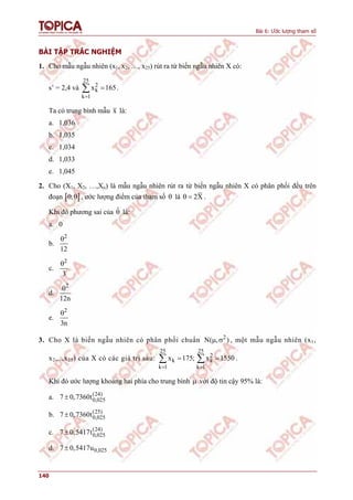 Bai 6 uoc luong tham so | PDF