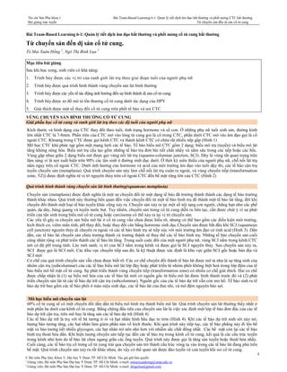QUẢN LÝ TIẾT DỊCH ÂM ĐẠO BẤT THƯỜNG VÀ PHẾT MỎNG CỔ TỬ CUNG BẤT THƯỜNG TỪ CHUYỂN SẢN ĐẾN DỊ SẢN ...