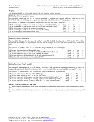 QUẢN LÝ TIẾT DỊCH ÂM ĐẠO BẤT THƯỜNG VÀ PHẾT MỎNG CỔ TỬ CUNG BẤT THƯỜNG BIỂU HIỆN QUA SOI CTC CỦA ...