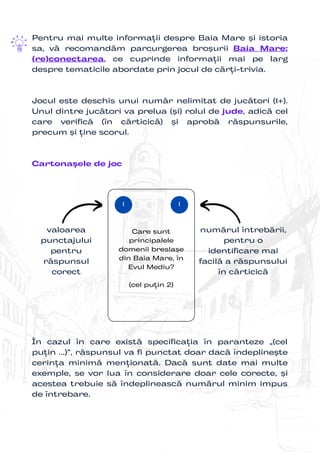 Baia Mare is mine - jocul de carti | PDF
