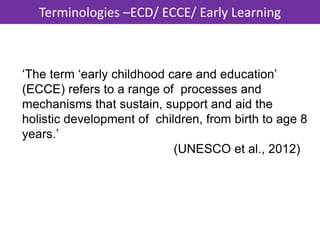 Priorities for Equity and Inclusion? Quality in Early Childhood Care ...