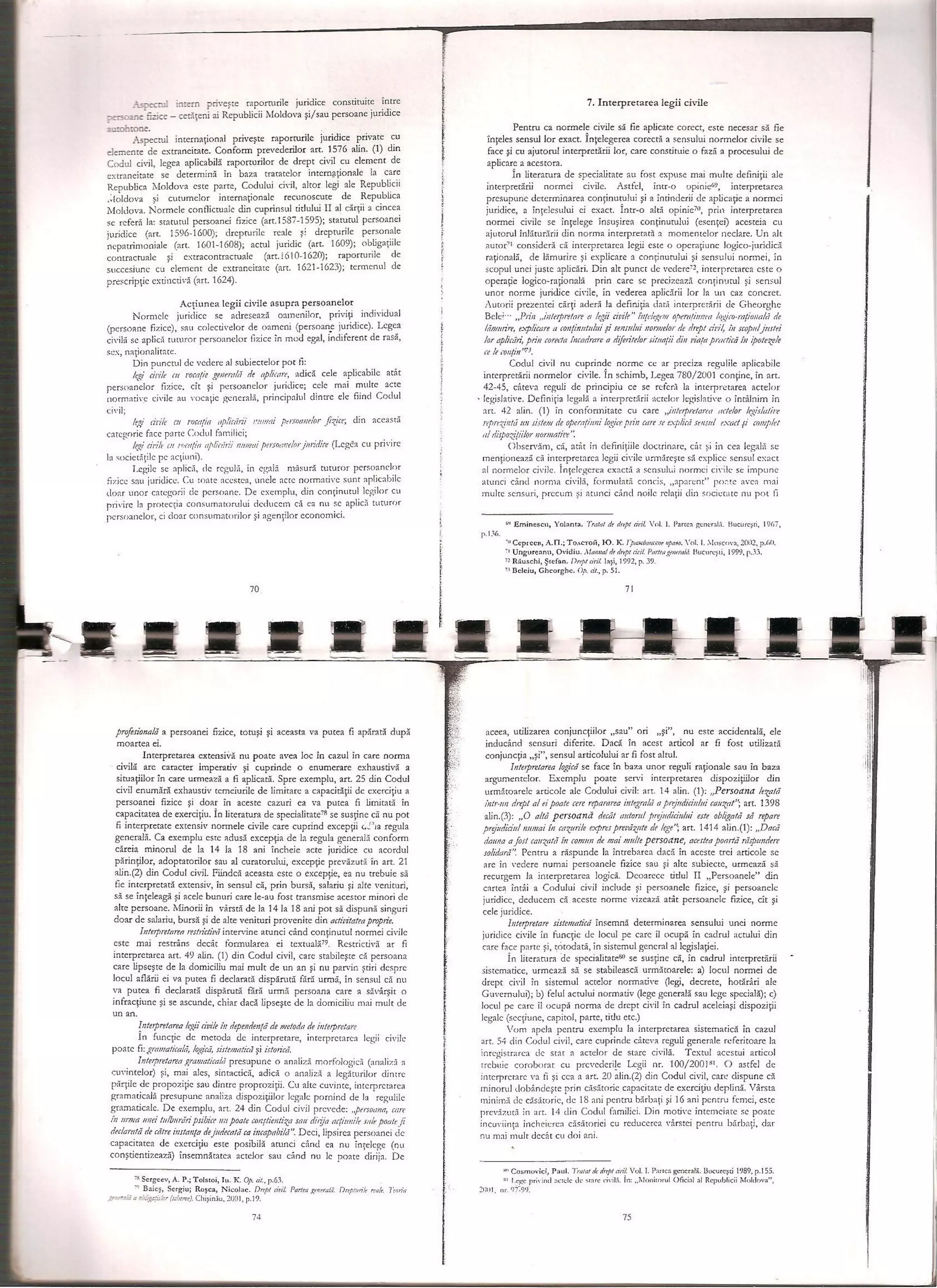 Baies sergiu --rosca-nicolae_-_drept civil-2007 | PDF