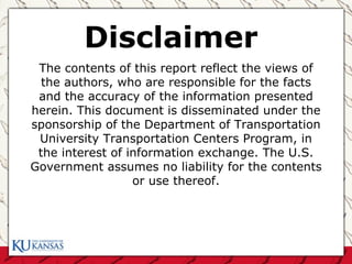 Estimating Highway Pavement Damage Costs Attributed to Truck Traffic | PPT