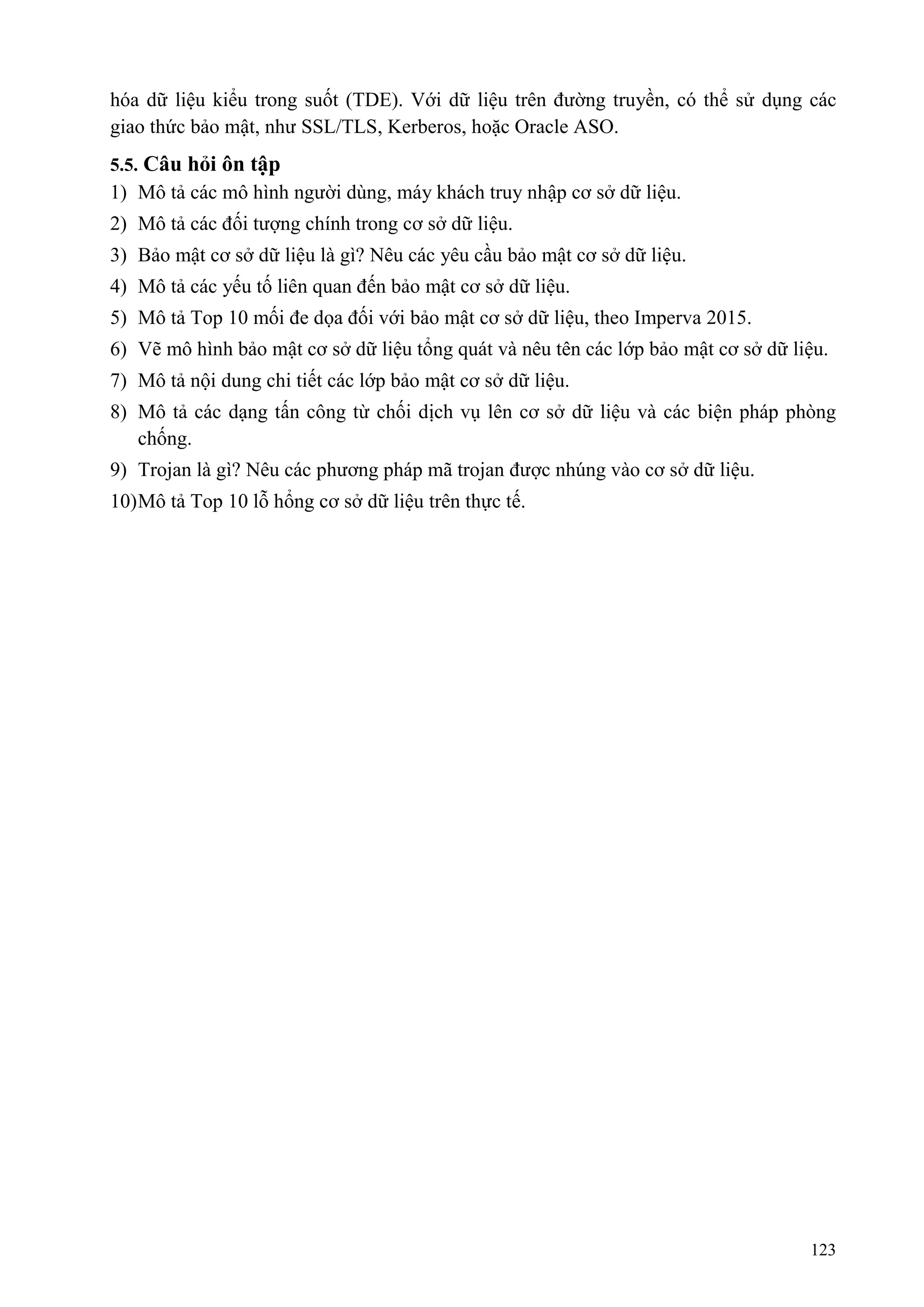 Bài giảng an toàn ứng dụng web và csdl PTIT | PDF