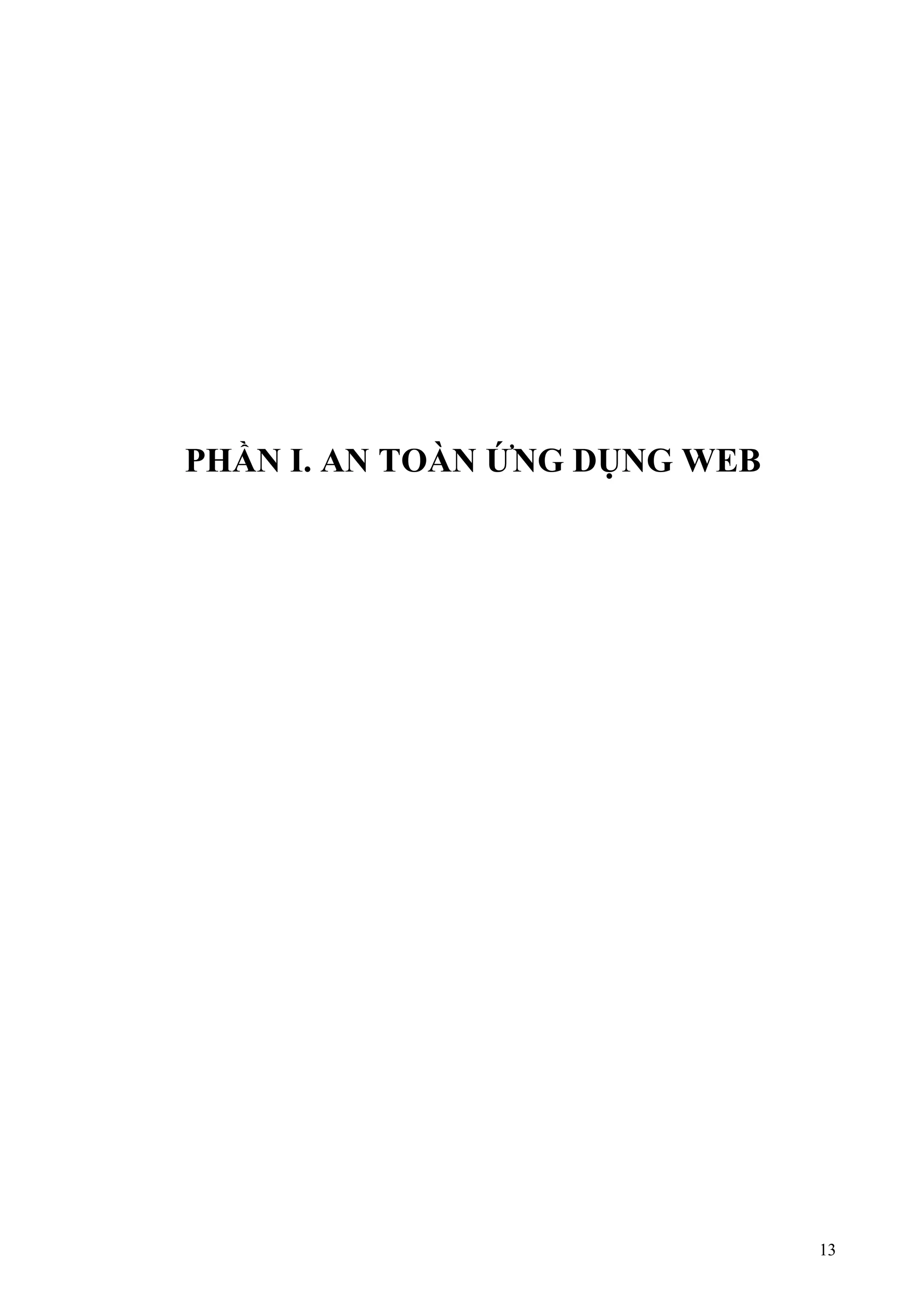 Bài giảng an toàn ứng dụng web và csdl PTIT | PDF