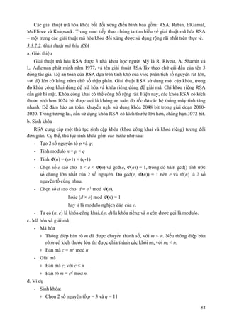 Bài giảng an toàn bảo mật hệ thống thông tin | PDF