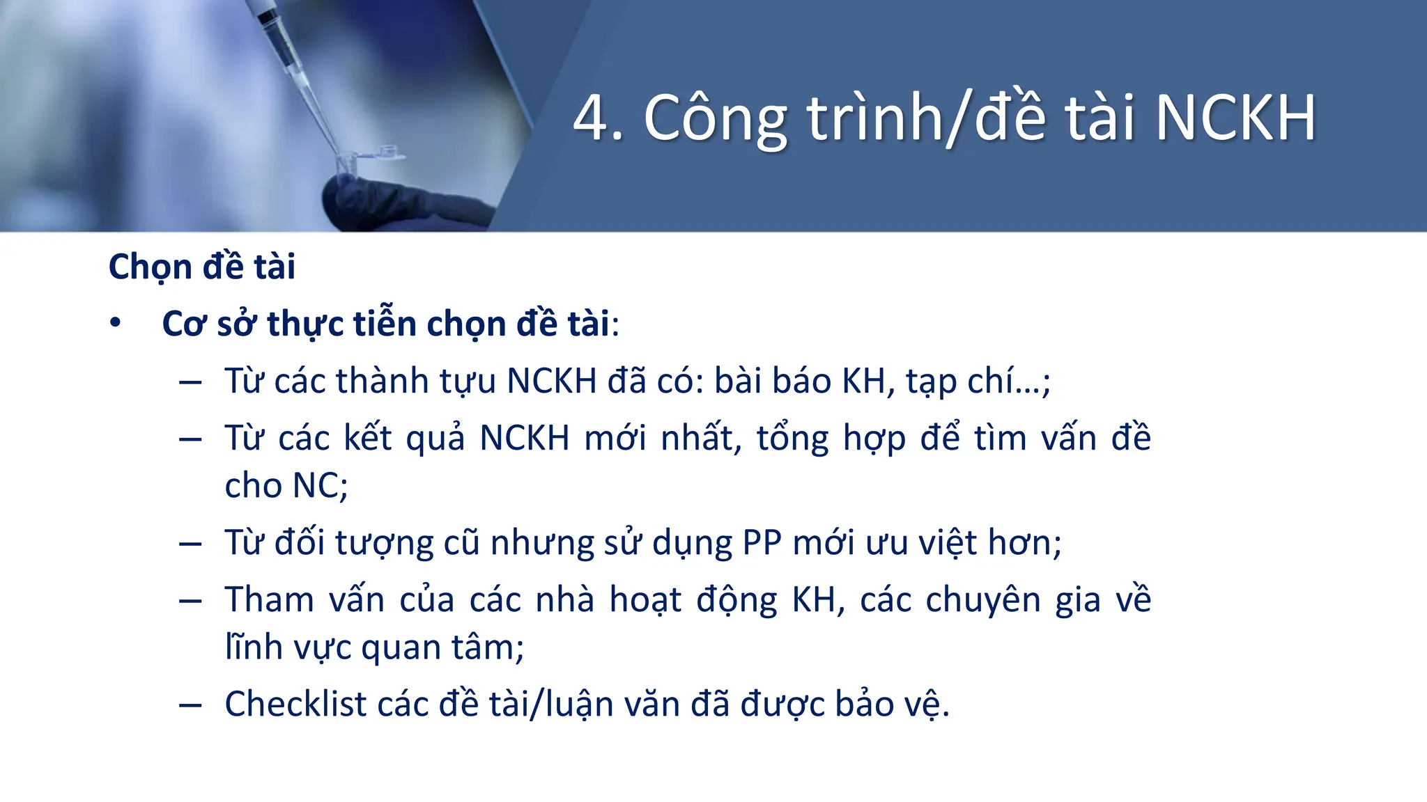 Các phương pháp nghiên cứu khoa học và cách làm đề cương NCKH | PDF