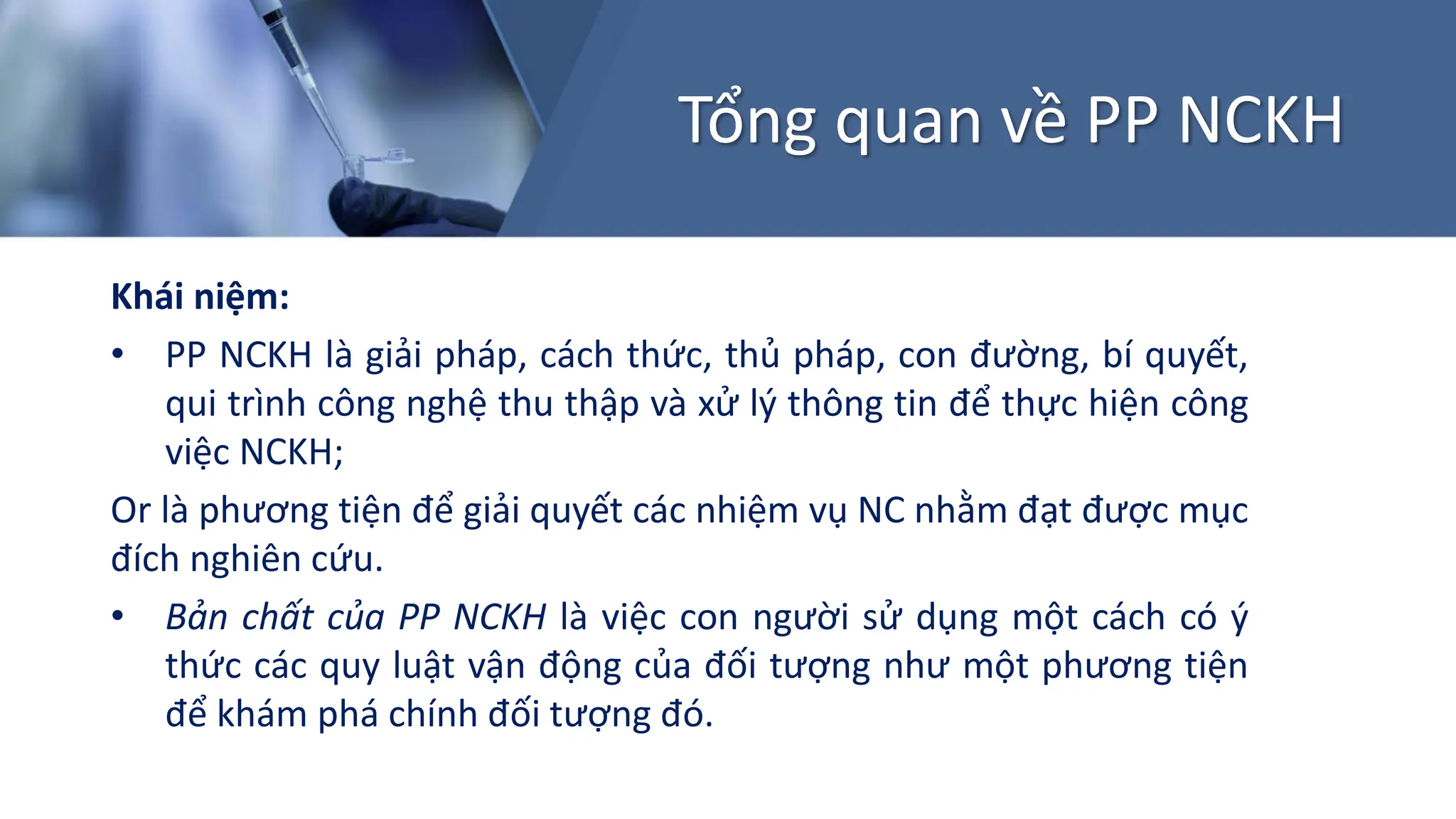 Các phương pháp nghiên cứu khoa học và cách làm đề cương NCKH | PDF
