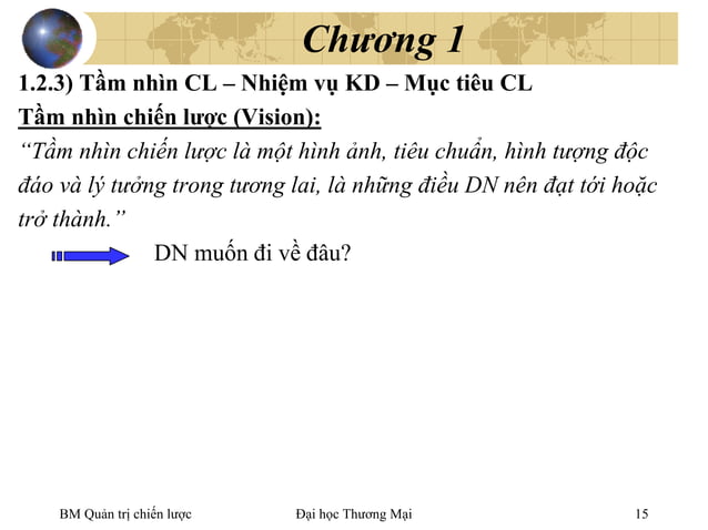 Bai giang 1 quan tri chien luoc | PDF