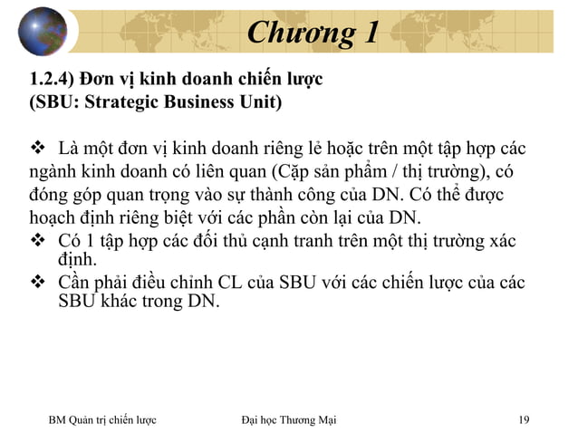 Bai giang 1 quan tri chien luoc | PDF