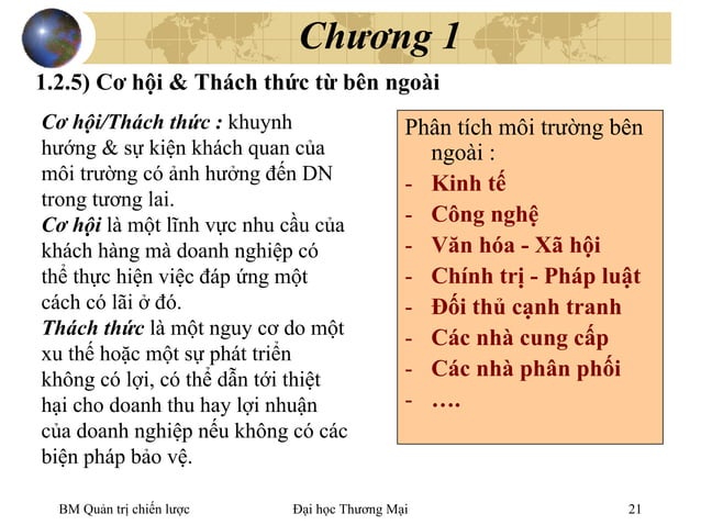 Bai giang 1 quan tri chien luoc | PDF