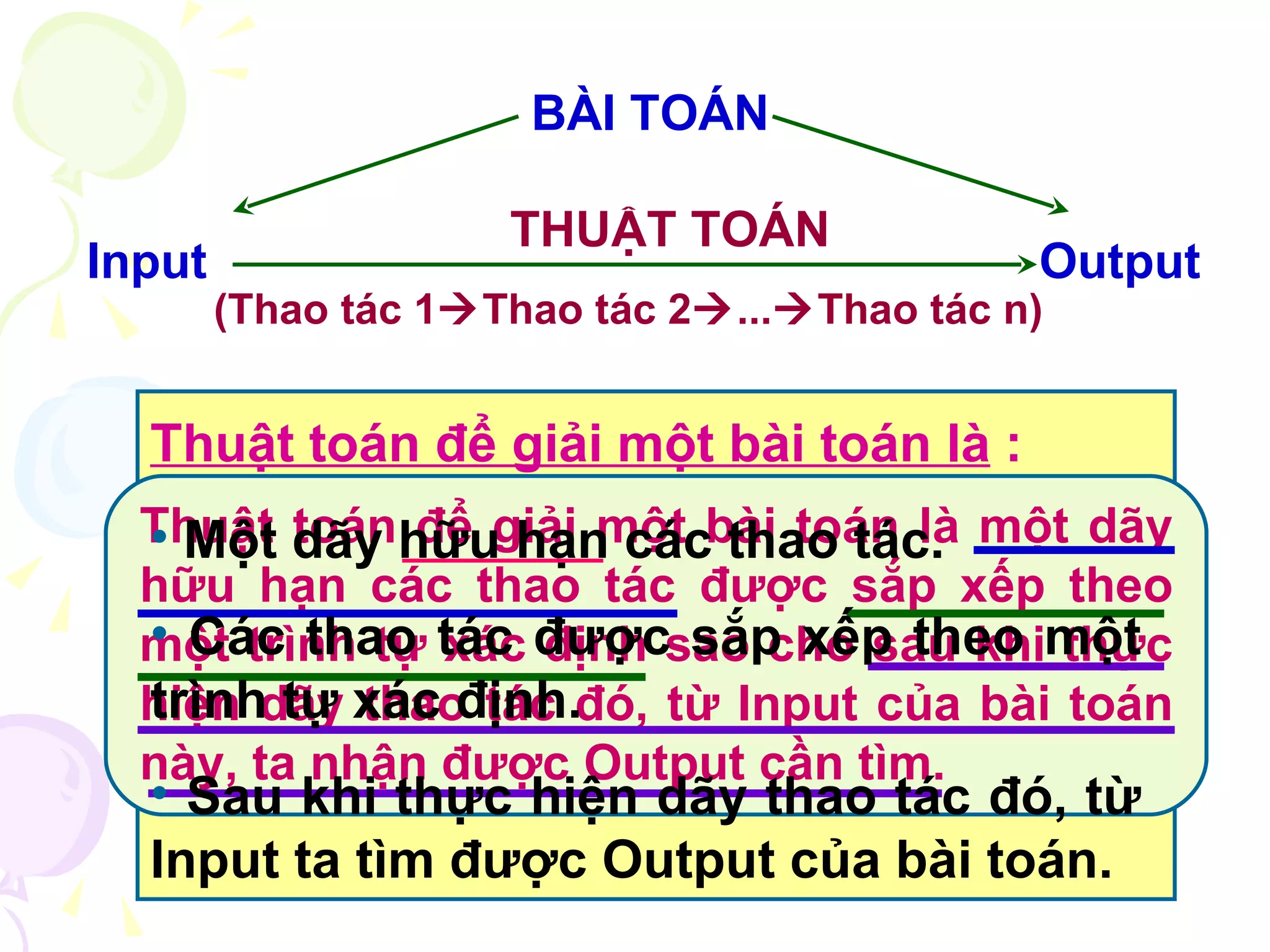 Bai giang 4 thuat toan | PPT