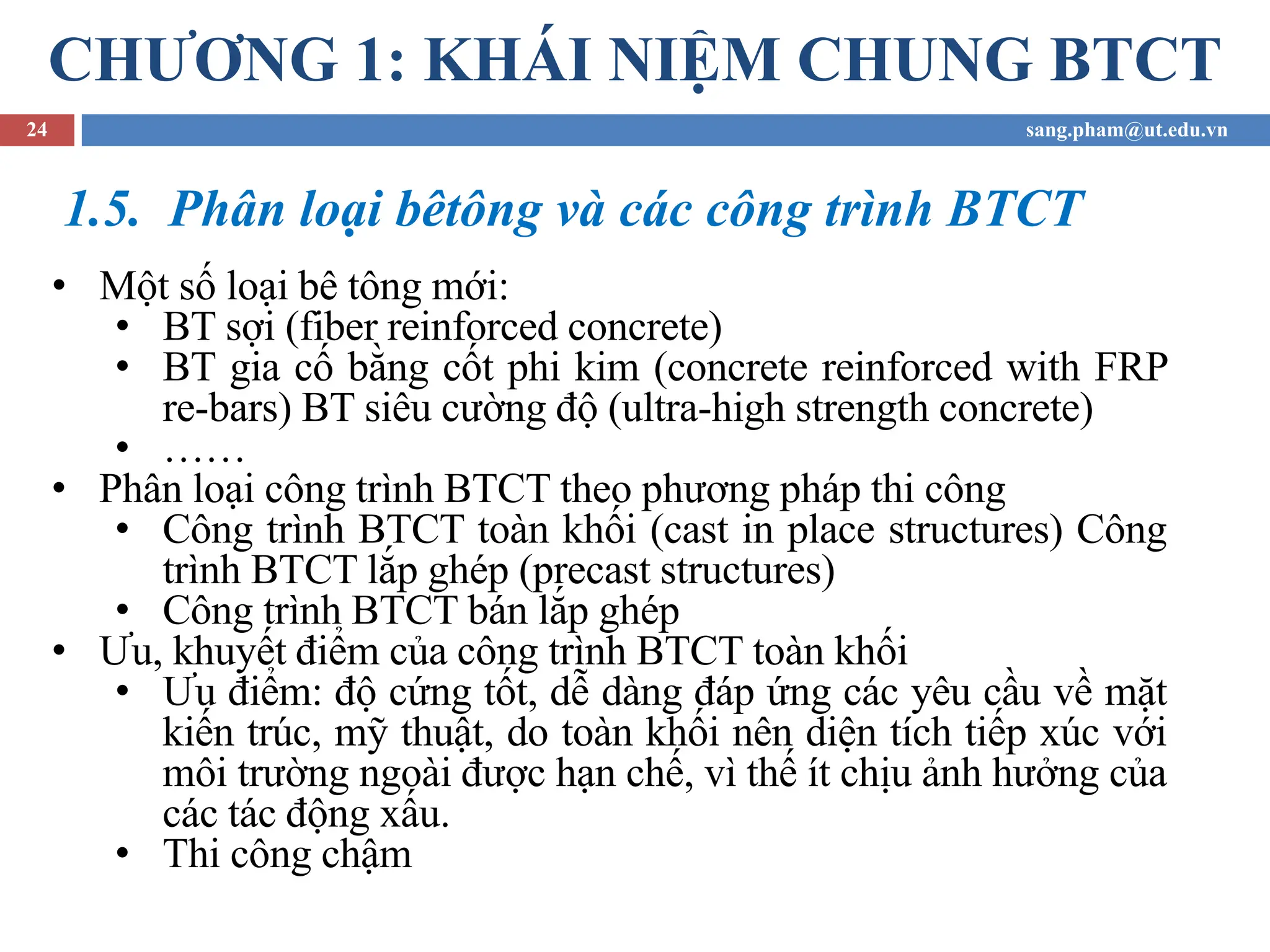 bài giảng kết cấu bê tông cốt chép phần 1 | PDF