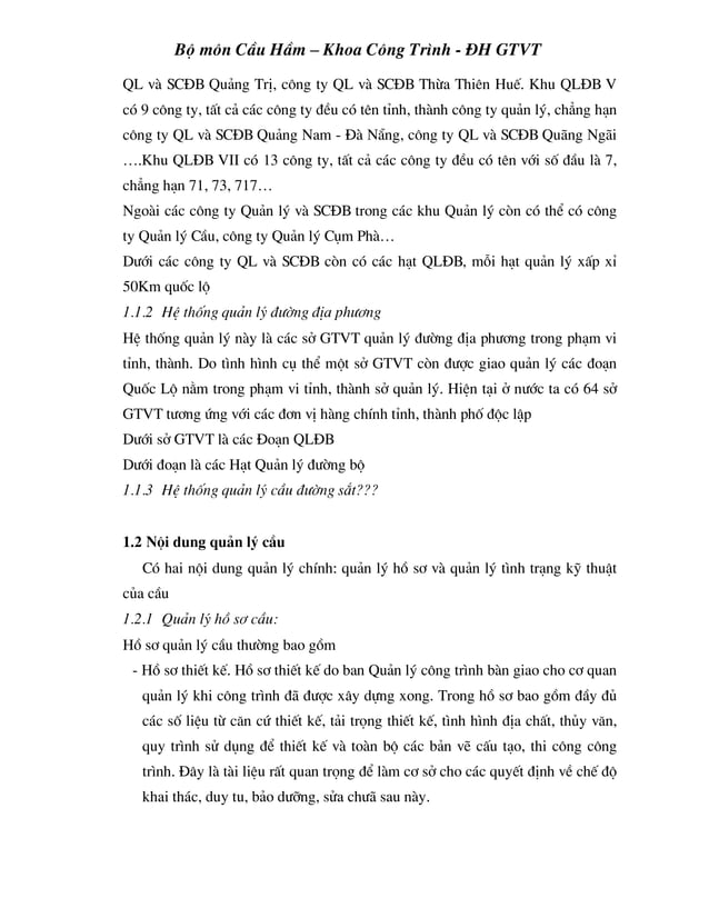 Bai giang kiem dinh cau | PDF