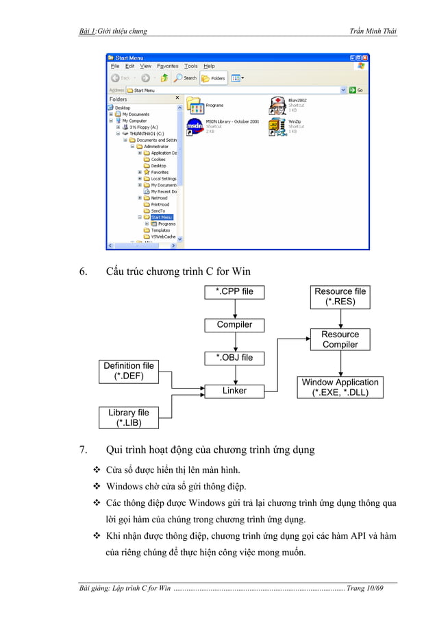 Bai giang lap_trinh_c_trong_window | PPT