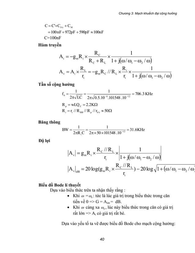 Bai giang mach_dien_tu_2 | PDF