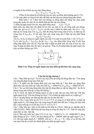 Bai giang may dien11 | PDF