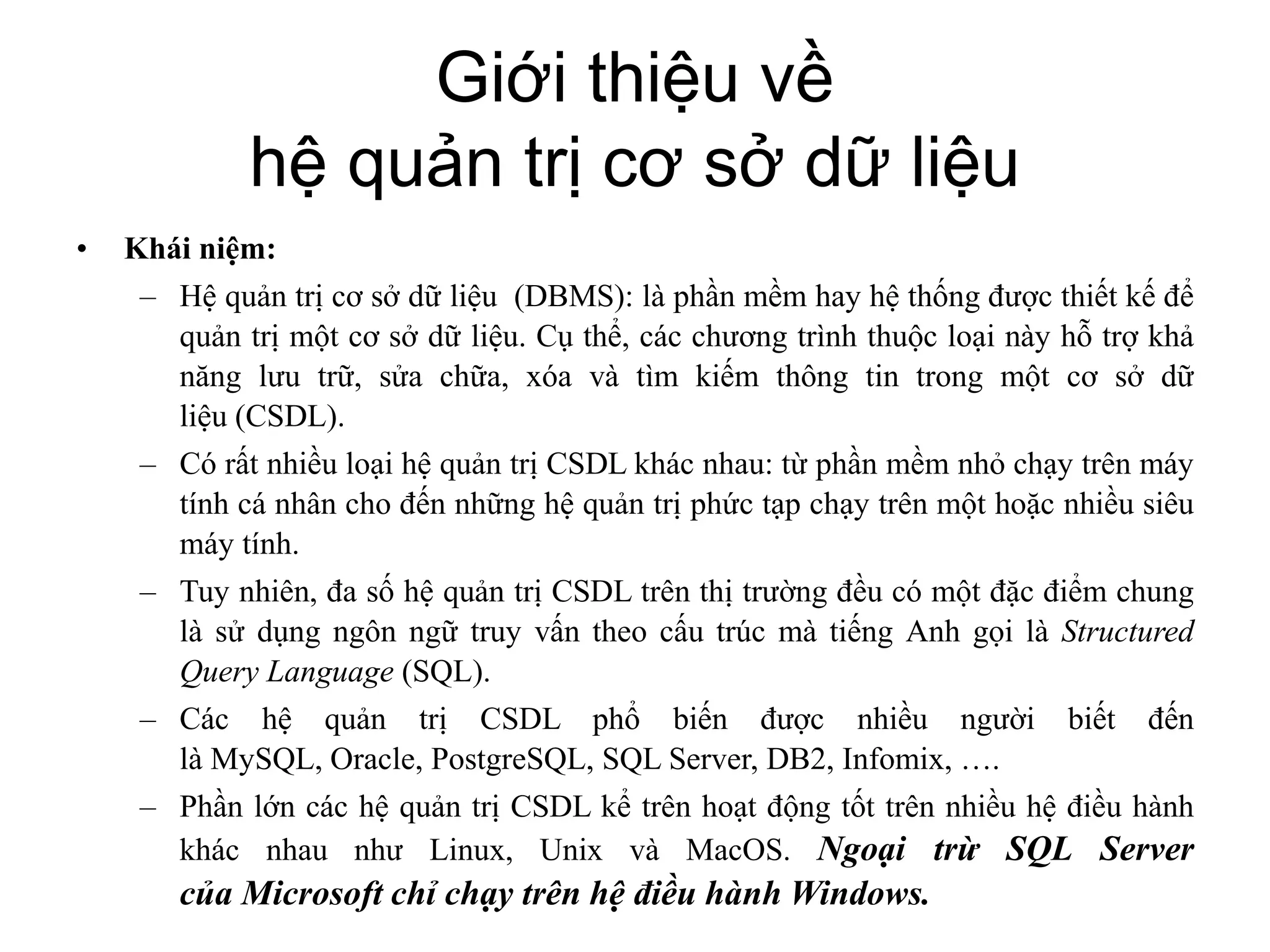 bai giang mon sql- buoi 1.ppt