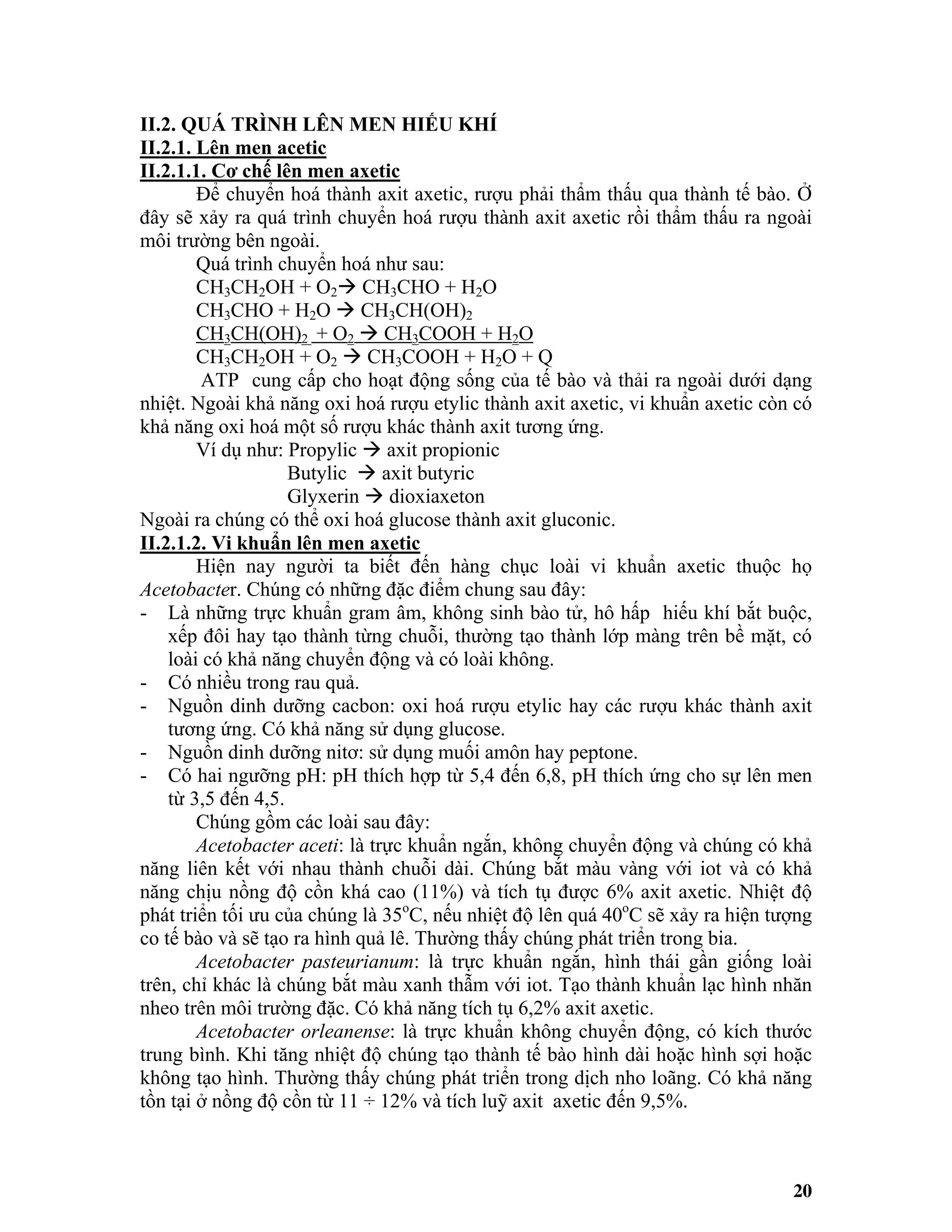 BÀI GIẢNG MÔN HỌC VI SINH THỰC PHẨM | PDF