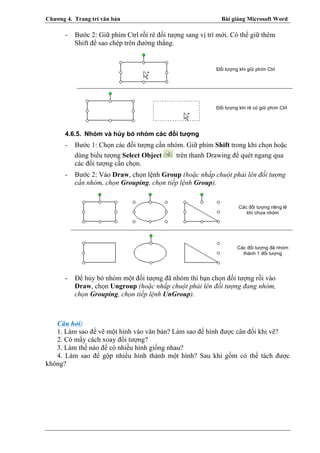 Bai giang ms word [chuong 04] | PDF