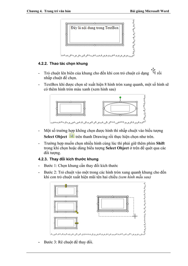 Bai giang ms word [chuong 04] | PDF