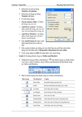 Bai giang ms word [chuong 05] | PDF