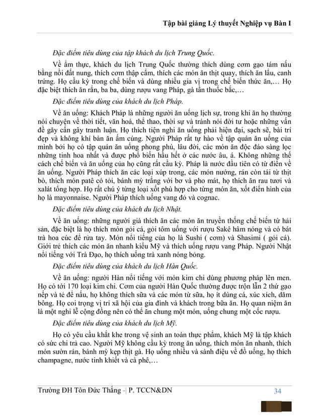 Baigiang nghiepvu ban i | PDF