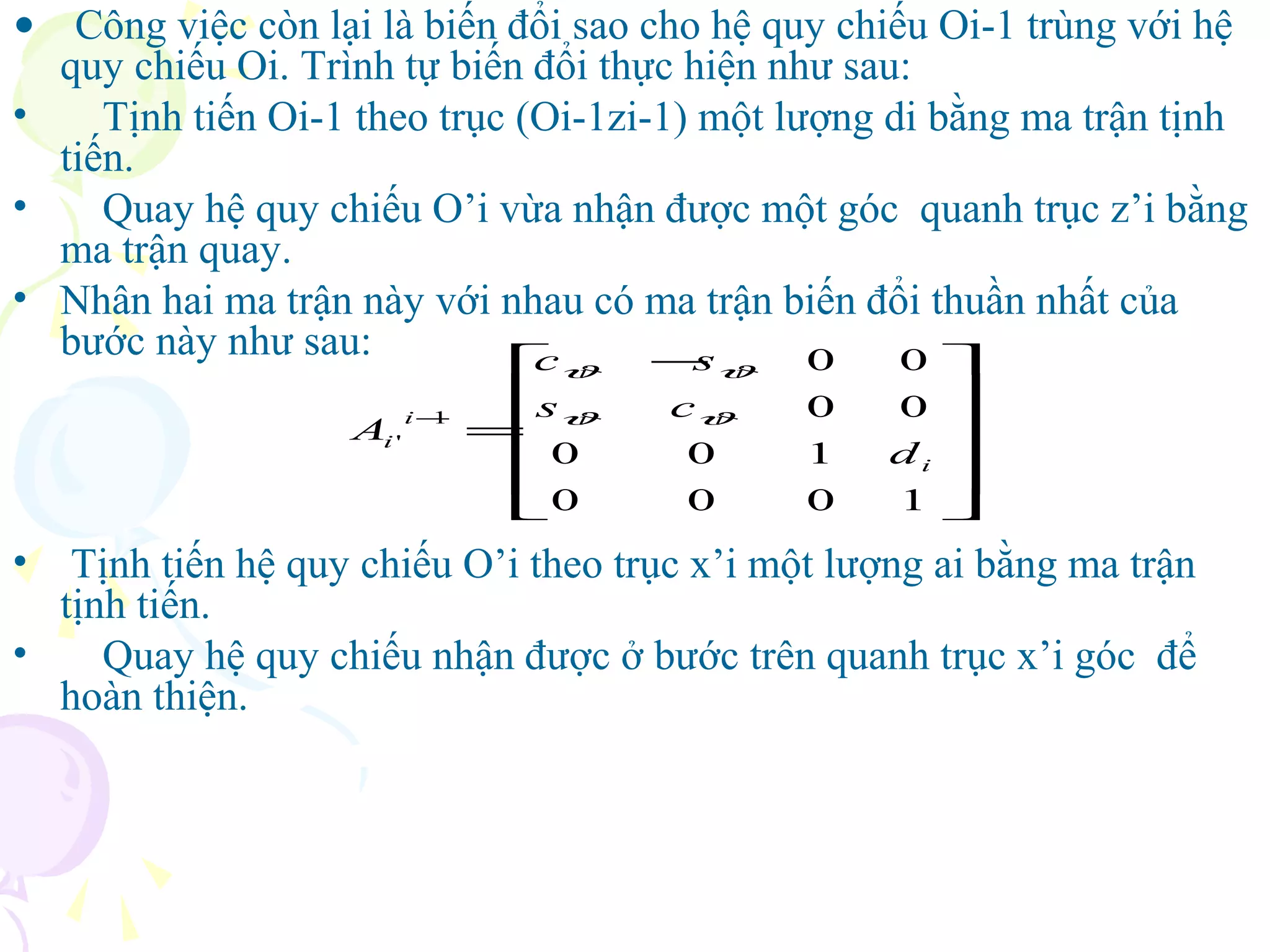 Bai giang ROBOT cong nghiep | PPT