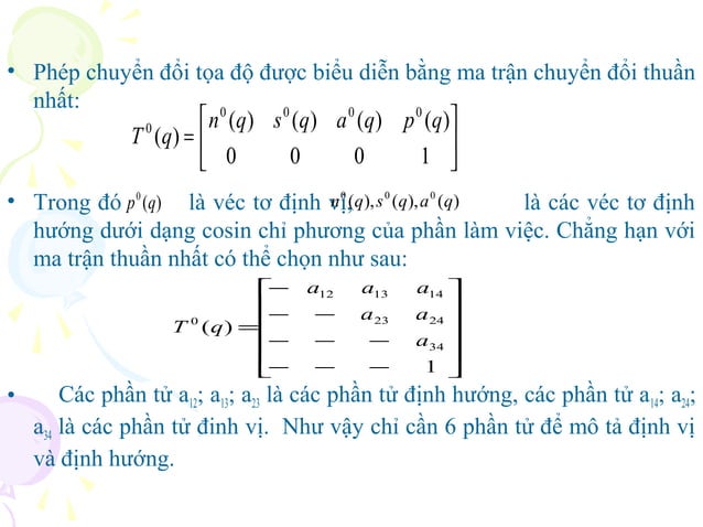 Bai giang ROBOT cong nghiep | PPT
