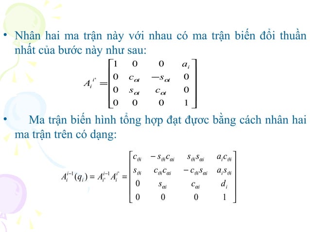 Bai giang ROBOT cong nghiep | PPT