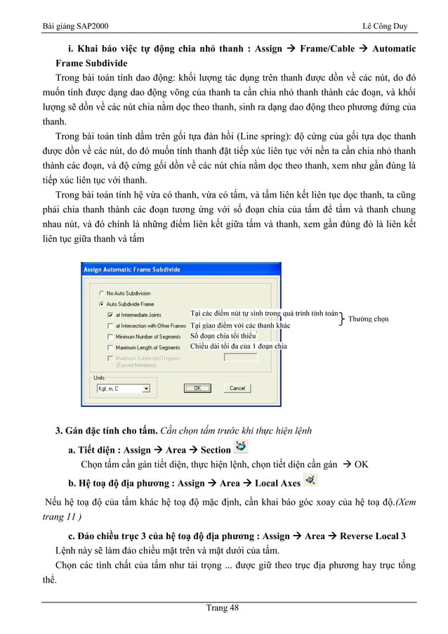 Baigiangsap ung dung trong ket cau1 | PDF